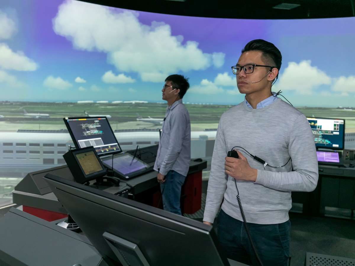ATC Tower Sim at ANWS in Taiwan | Halldale Group